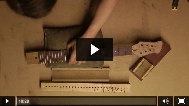 Install the Frets - Guitar Making