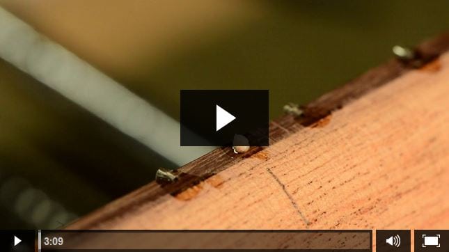 Install the Side Dots - Guitar Making