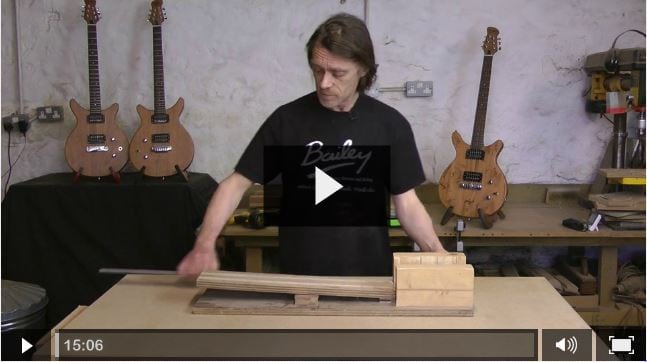 Neck Angle Jig - Guitar Making