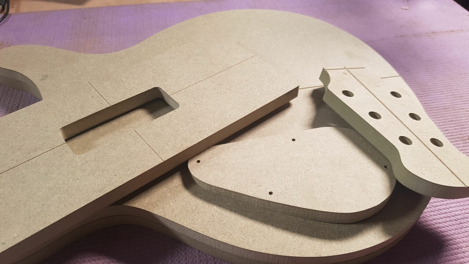Electric Guitar Template Set - Guitar Making